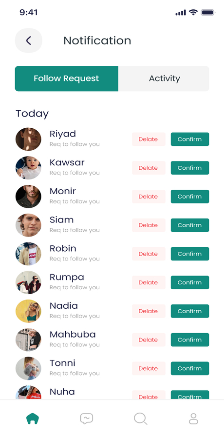 Adda Android Ios Figma Ui Kit Flutter Social Media App Free Figma By Fluttervision